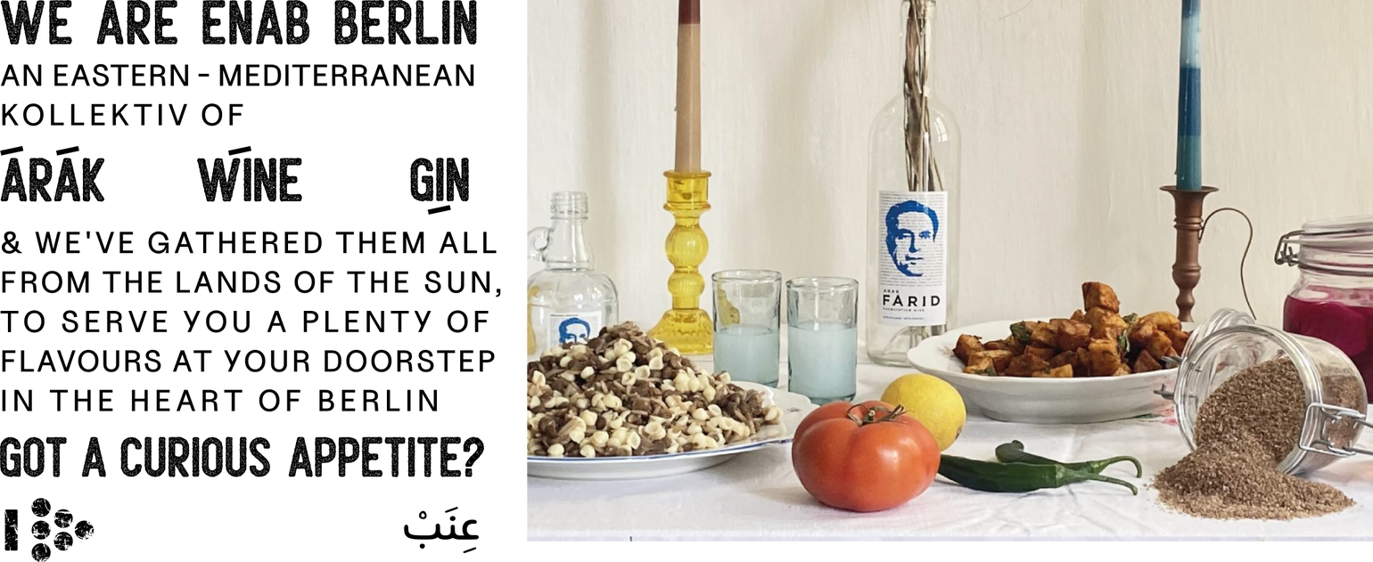 Enab-Berlin | Lebanese & Syrian Wines, Arak & Spirits